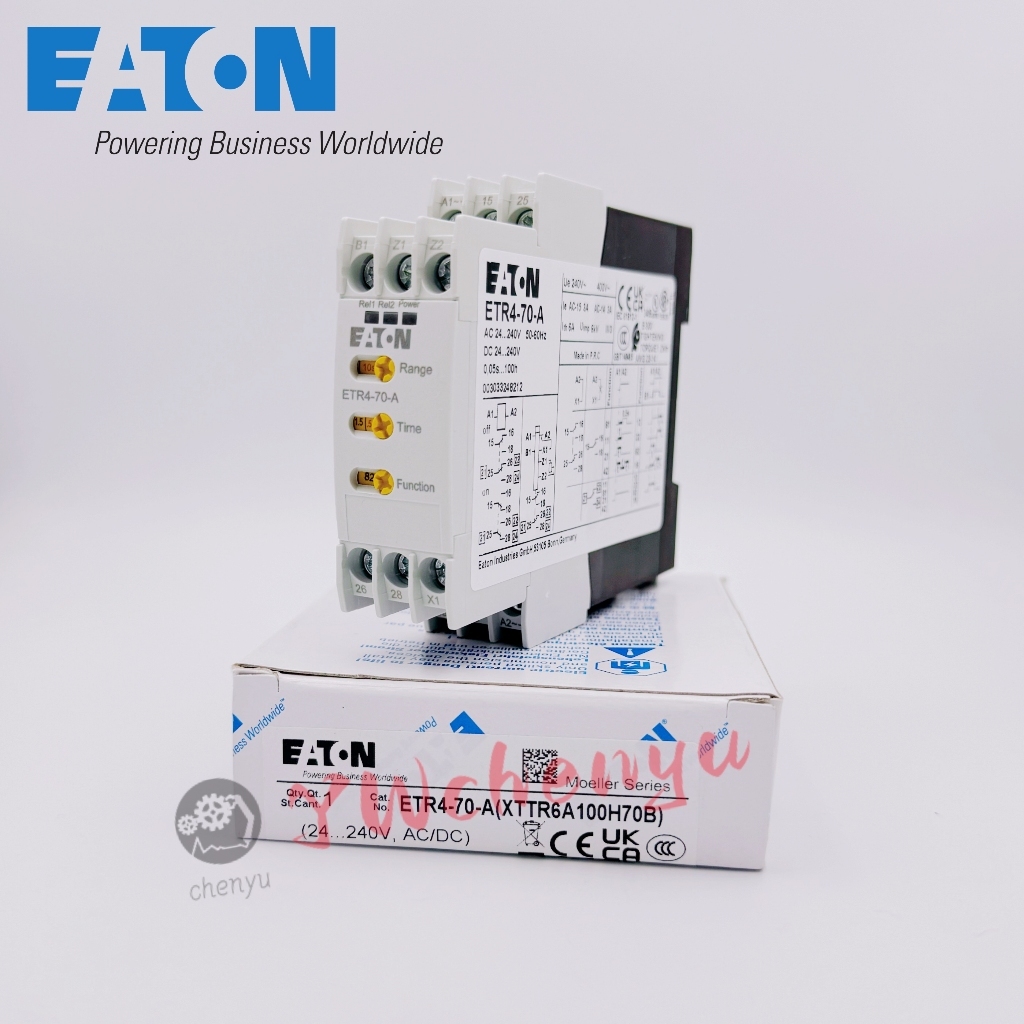 Relé De Tiempo Eaton Etr4-11-a 51-a 69-a70-a Emt6 | Shopee Chile