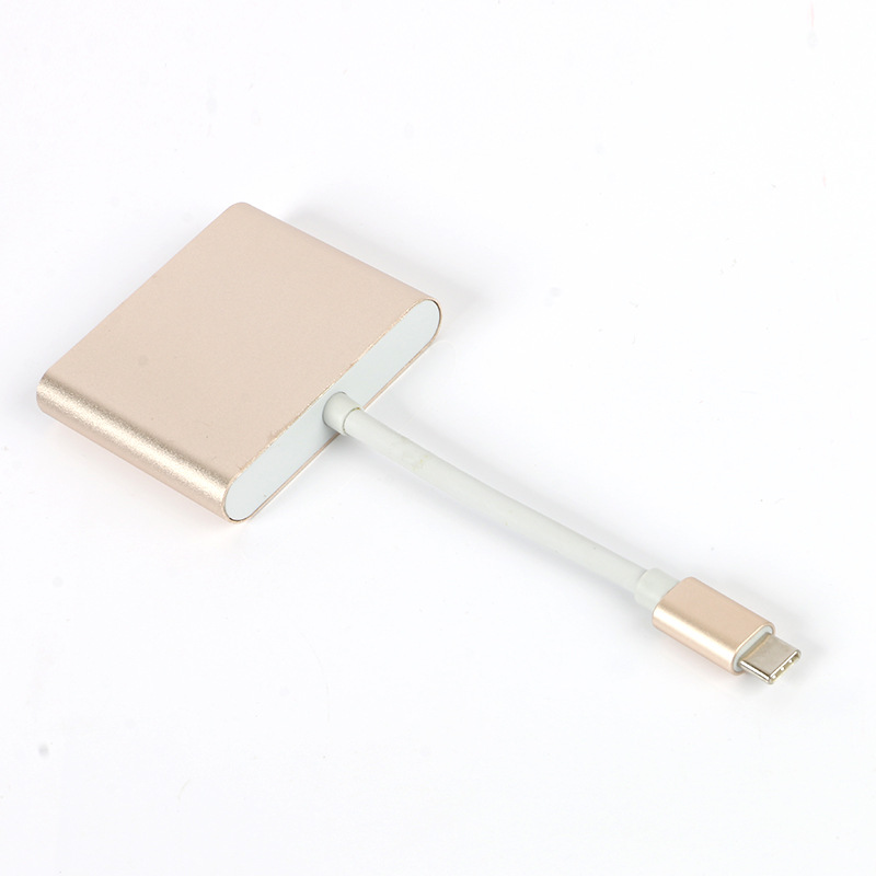 Tipo C A Hdmi Tres En Uno Cable Adaptador Usb C A Usb Más Pd Fuente De ...