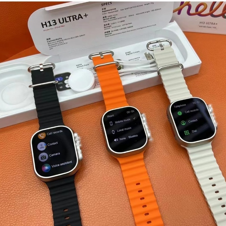 Original H13 Ultra PLUS IWO Series 9 49mm NFC Bluetooth Llamando Siri ...