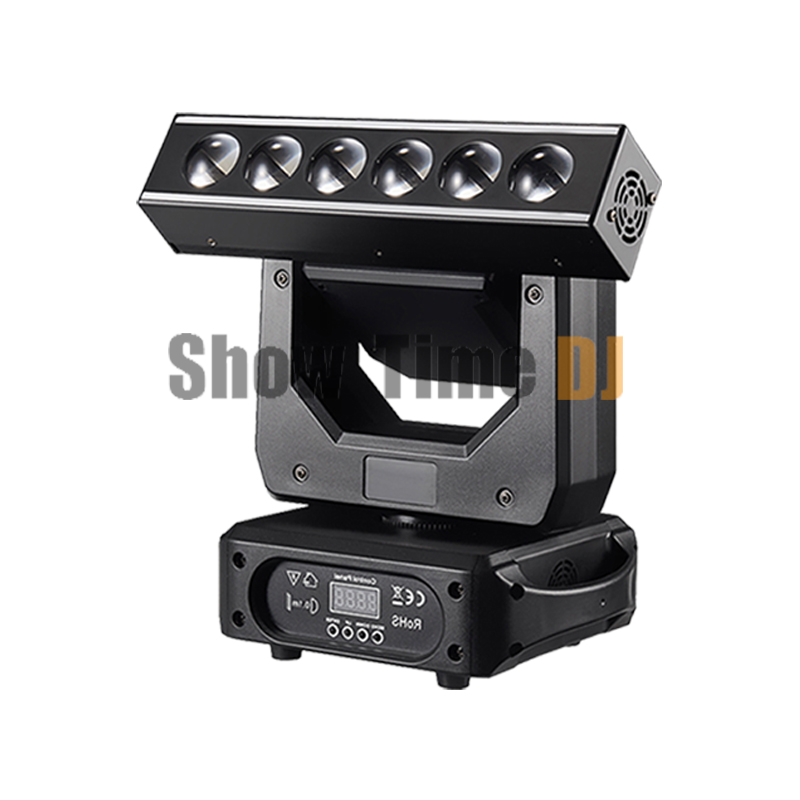 DJ Led Beam Scan Moving Head Light 6x20W RGBW 4 En 1 Iluminación De ...