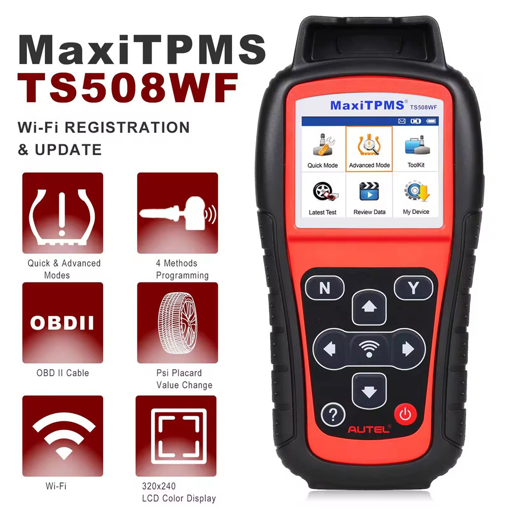 Autel MaxiTPMS TS508WF Altar TPMS TS508 TS508K TS501 WiFi OBD2 Escáner ...