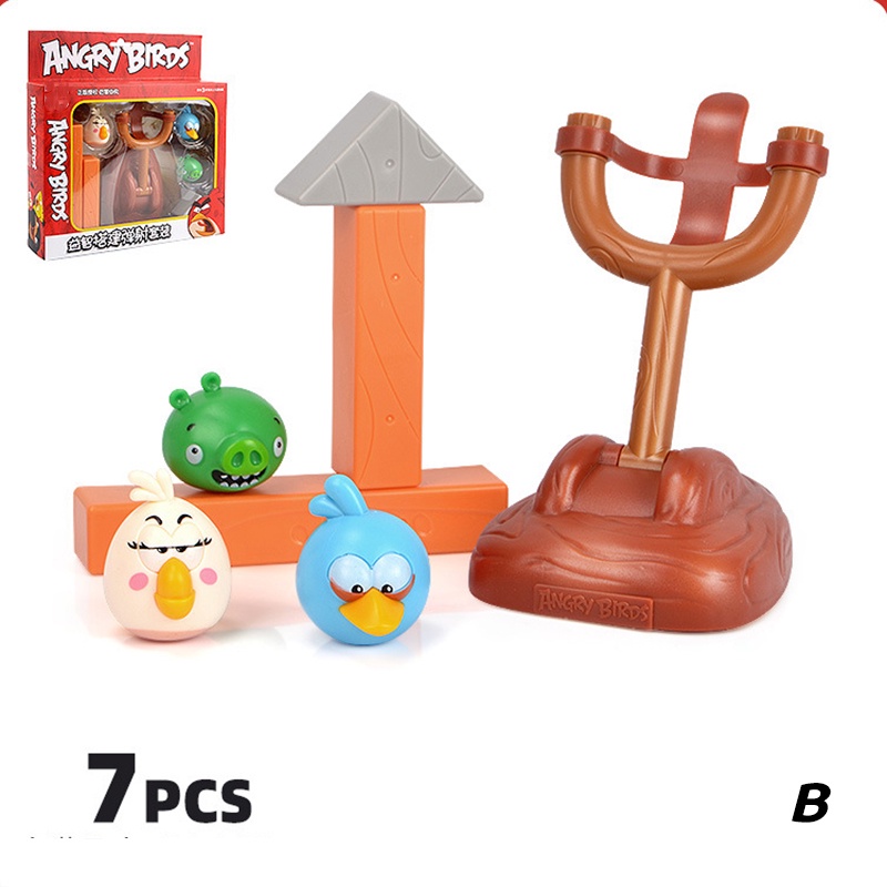 Angry Bird Slingshot Juguete Interacción Catapultas Bloques De ...