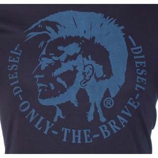 Diesel Achel Mohawk Logo Casual Para Hombre Camiseta De Manga Corta ...