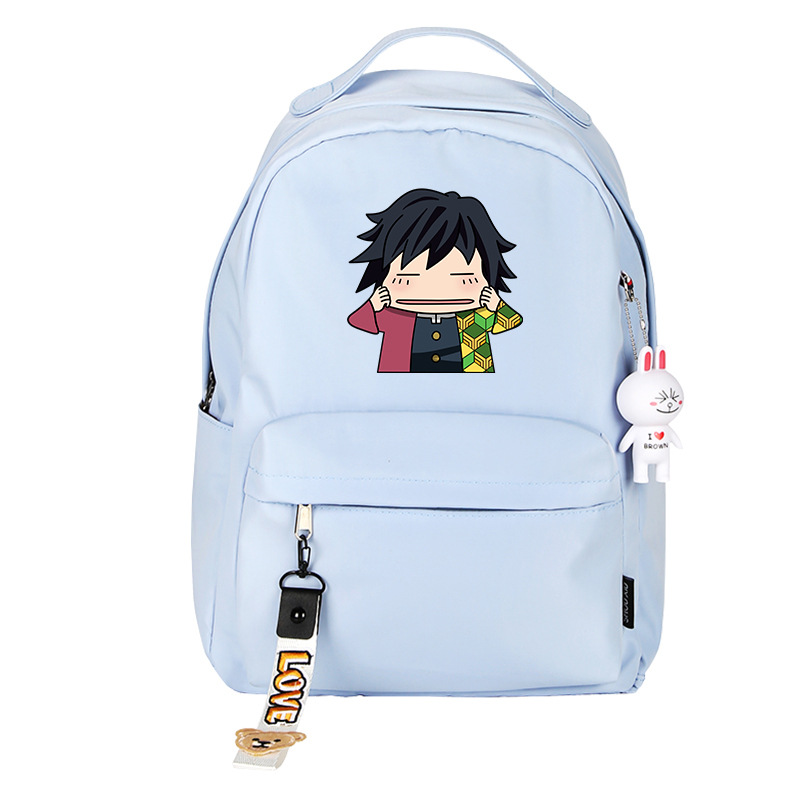 Mochila De Demon Slayer Muichiro Tomioka Anime Mercancía Purgatorio ...