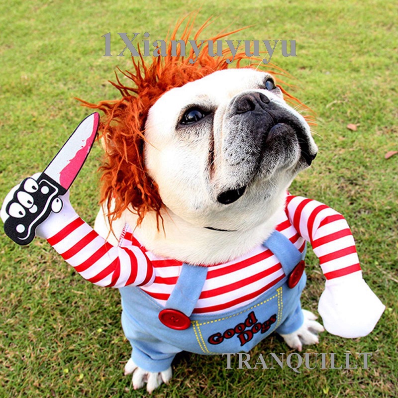 Conjunto De Disfraces Para Perros XNB Disfraz De Halloween Chucky ...