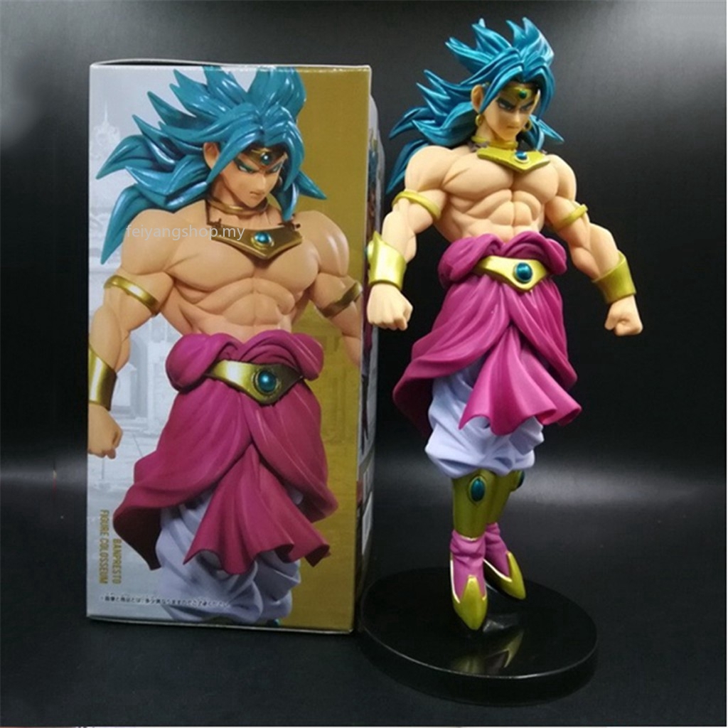 20CM Esculturas De PVC 7 Dragon Ball Z DBZ Super SaiYan Brolly Modelo ...