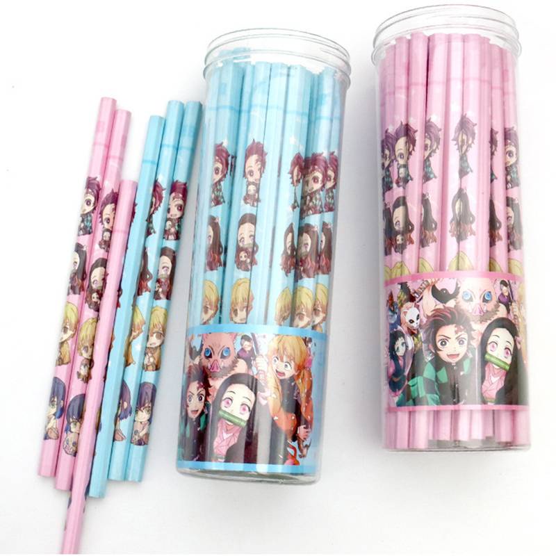 5Pcs Anime Demon Slayer Kimetsu No Yaiba Kamado Tanjirou Nezuko Boceto ...