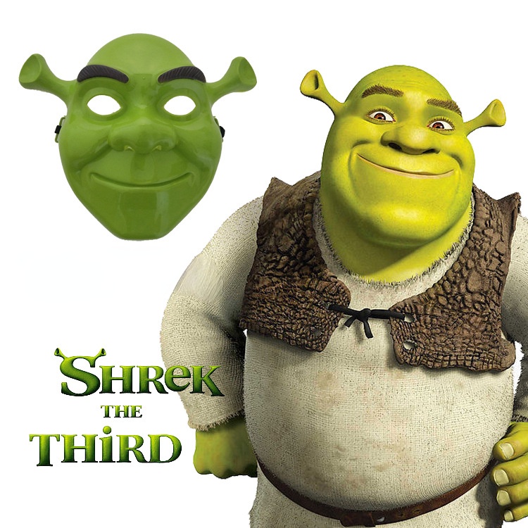 Máscara Softcloud Shrek De Cara Completa De Halloween Bola Festival ...