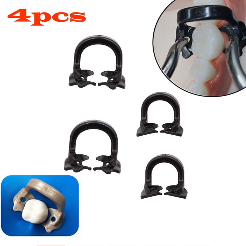 4 Unids/set De Goma dental clip De Barrera Resina material Laboratorio ...