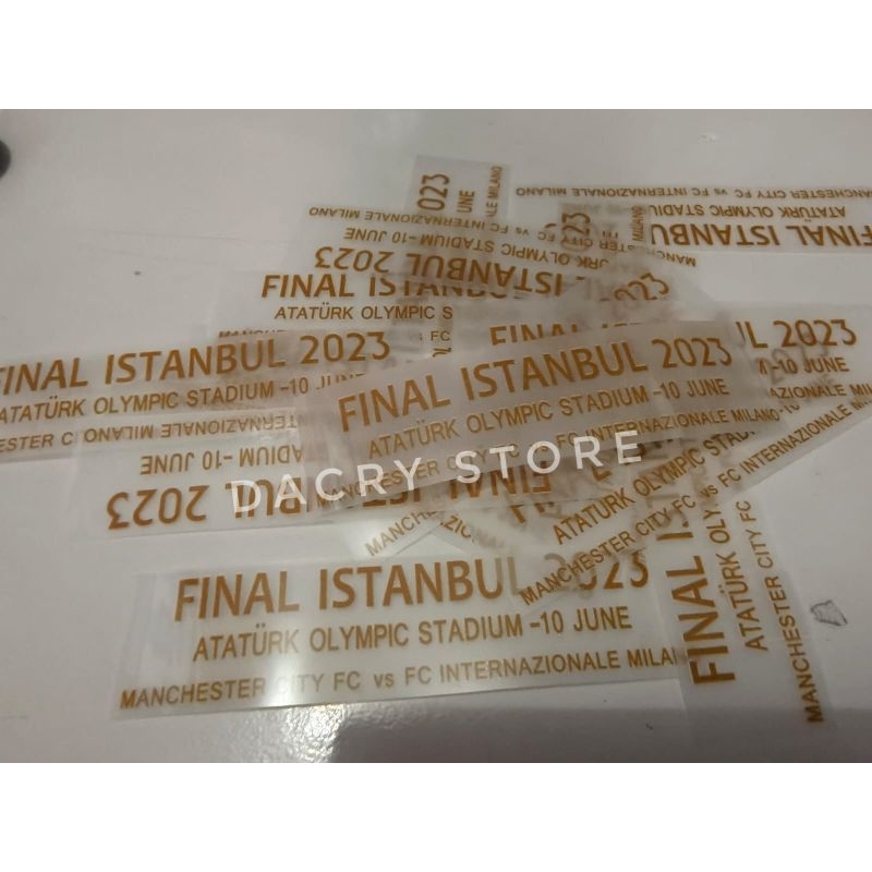 Mdt final ucl Inter vs city Patch (Para) | Shopee Chile