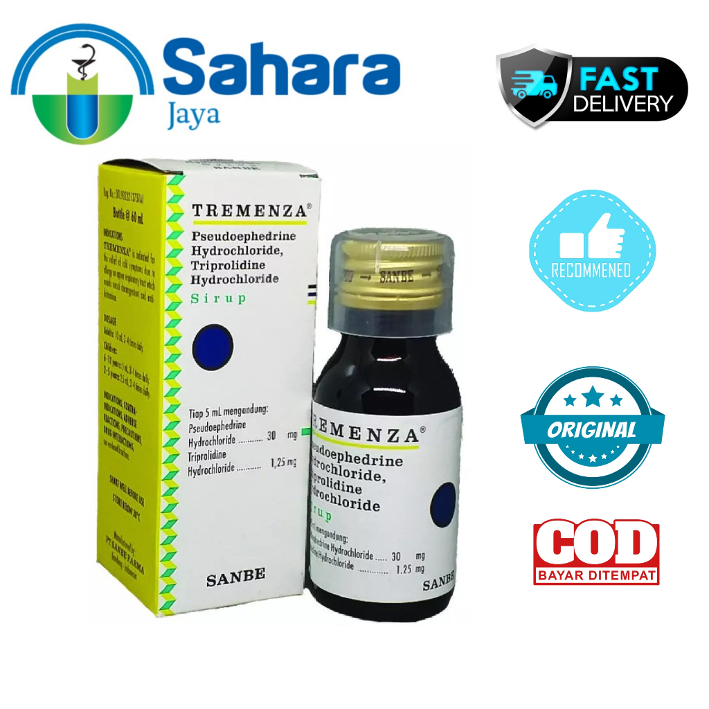 [SJ] Jarabe De Tremenza 60 ml/Alivia Los Síntomas De La Gripe Por ...