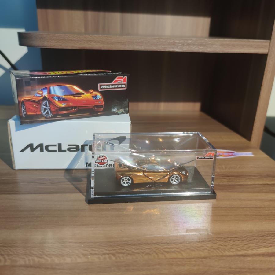 Hot wheels rlc mclaren f1 Línea Roja club redline Rara Convención mini ...