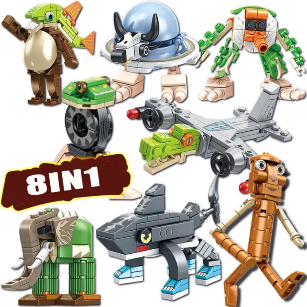 Guía viral De Anomali/Brainrot/Colección De Minifiguras Infantiles ...