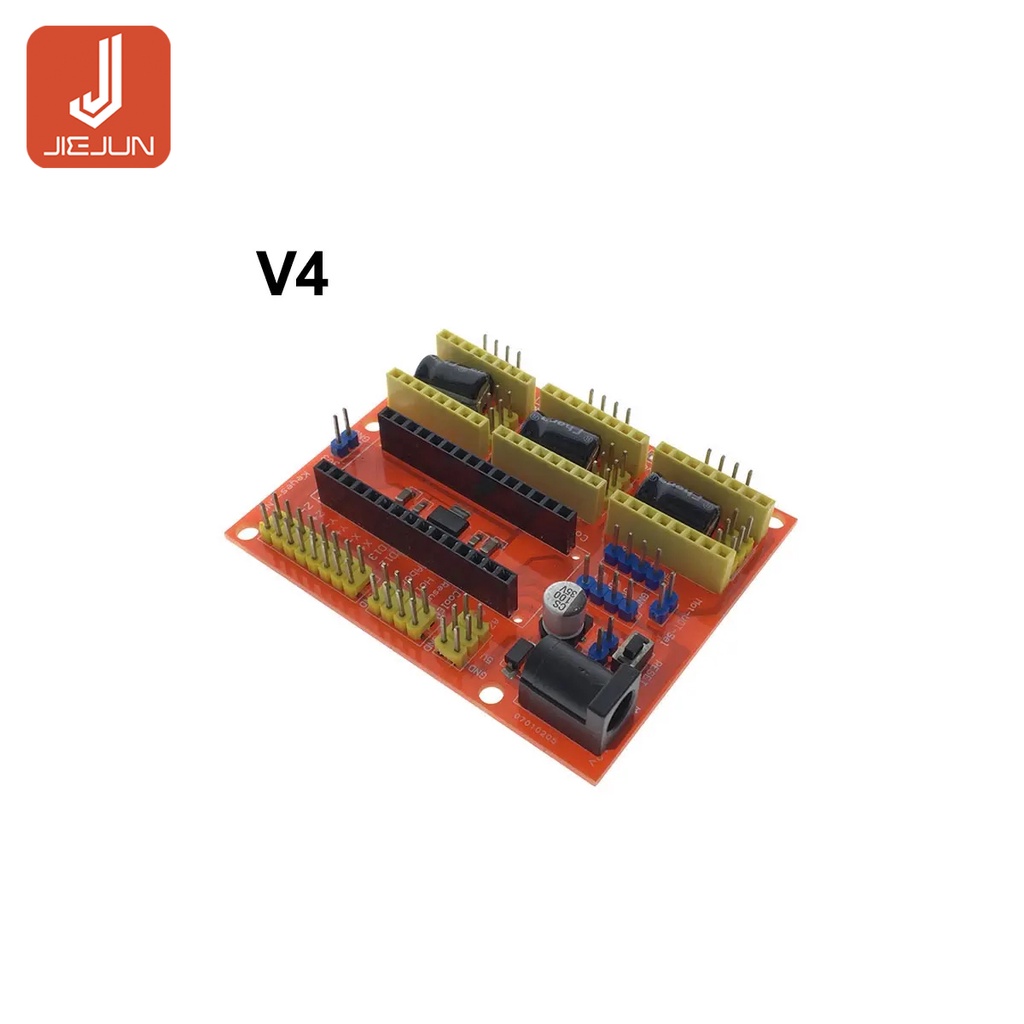 CNC Shield V3/V4 Máquina De Grabado/Impresora 3D/A4988/DRV8825 Motor Paso A Placa De Expansión ...