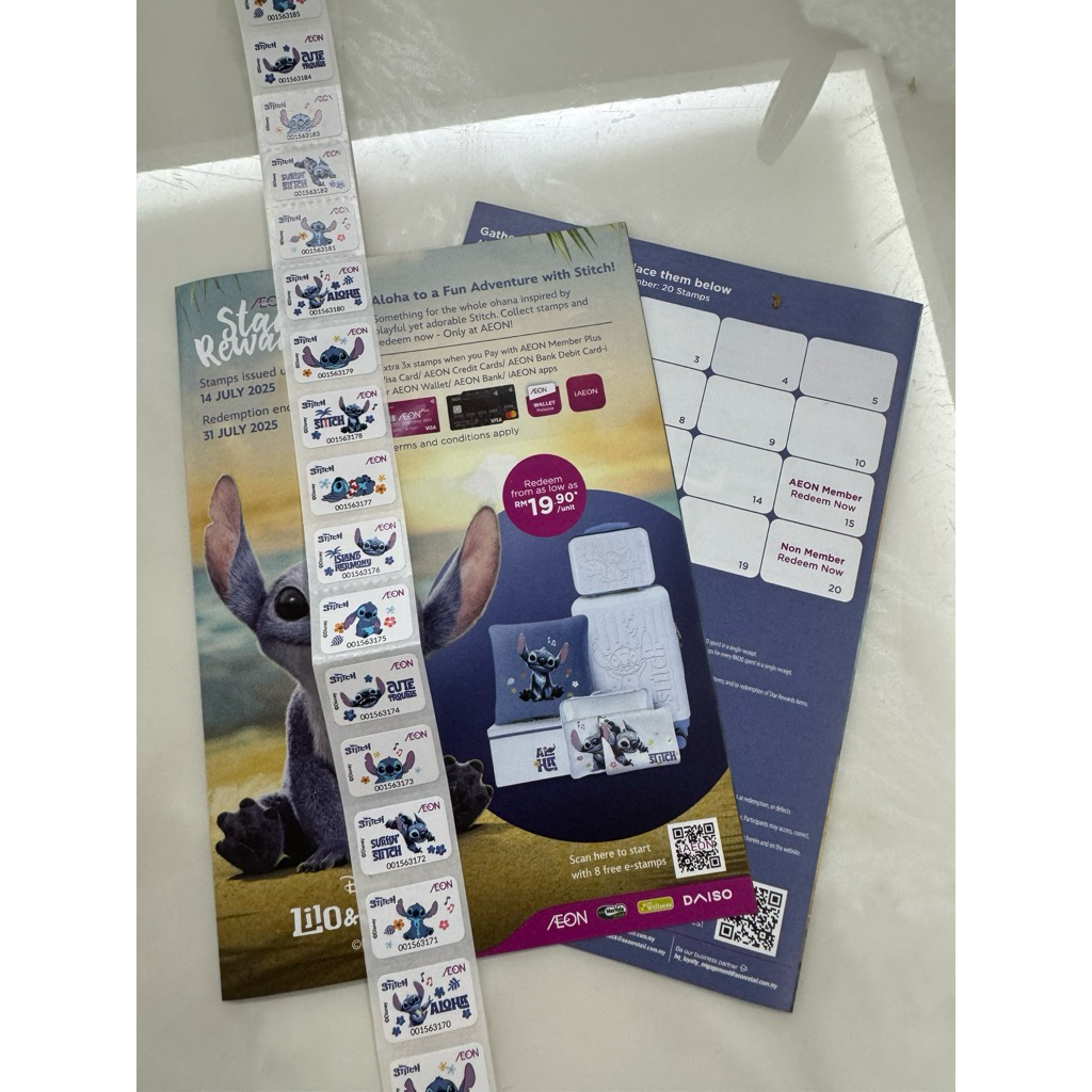 Aeon Stitch Canjear sticker 1pcs | Shopee Chile