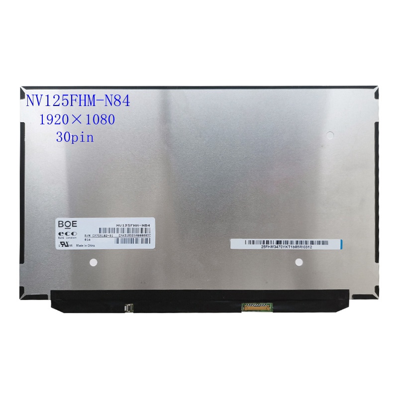 Pantalla LCD Para Portátil De 12,5 " NV125FHM-N84 N82 Para HP ELITEBOOK ...
