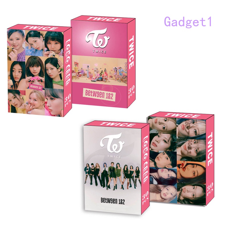 30 Tarjetas Postales TWICE Star Entre 1 Y 2 Fotográficas LOMO | Shopee Chile