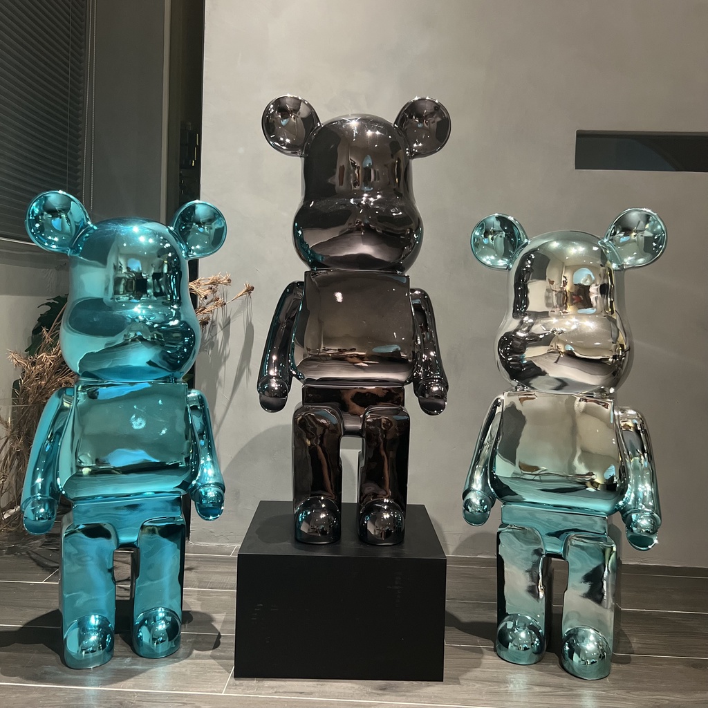 Oso Bearbrick Alcancía Muñeca De Dibujos Animados Tamaño Grande Oso ...