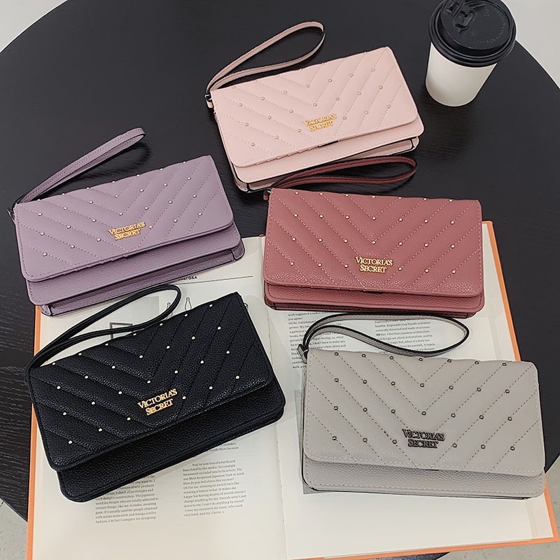 Victoria'/s Secret Floss Bordado Cartera De Mujer De Gran Capacidad ...