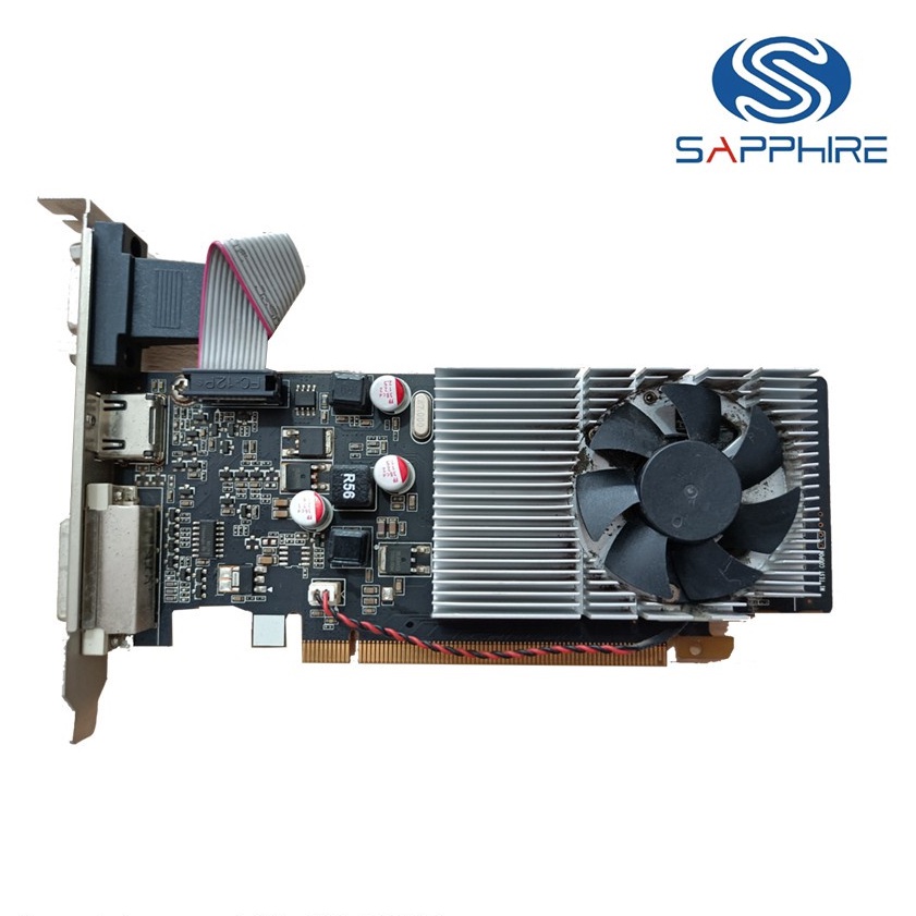 ️ Tarjeta Gráfica SAPPHIRE GeForce GT620 2G GDDR3 NVIDIA GPU Usada ...