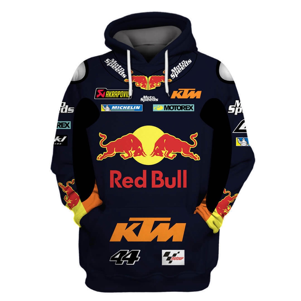 Primavera Y Otoño KTM Ghost Claw FOX Logo Ropa 3d Impresión Digital Jersey Sudadera Con Capucha ...