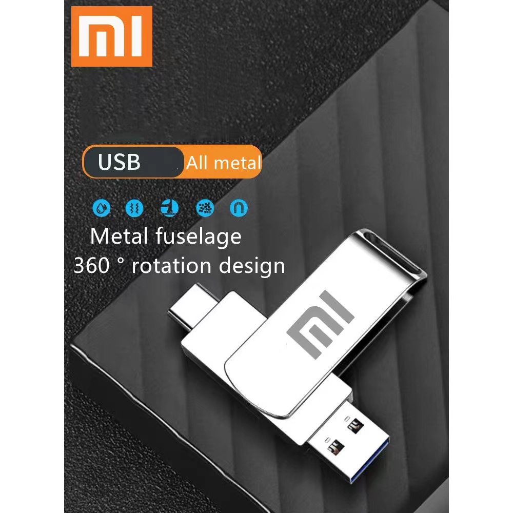 XIAOMI Original OTG metal pendrive 2TB 1 type-c USB dual Flash Drive ...