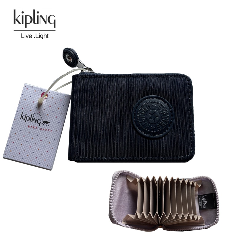 Kipling Short Wallet 11CM card Holder Bag Simple Y Lightweight Zipper ...
