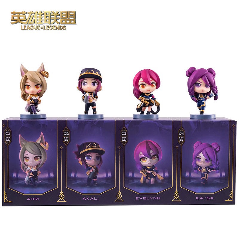 Lol Producto Original Y Genuino League Of Legends Lol Mini Figura Kda ...