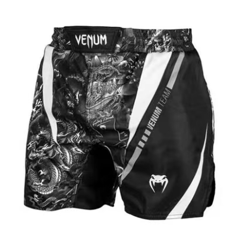 Venum Venom Boxing Shorts Son De Secado Rápido Adecuado Hombres Mujeres ...