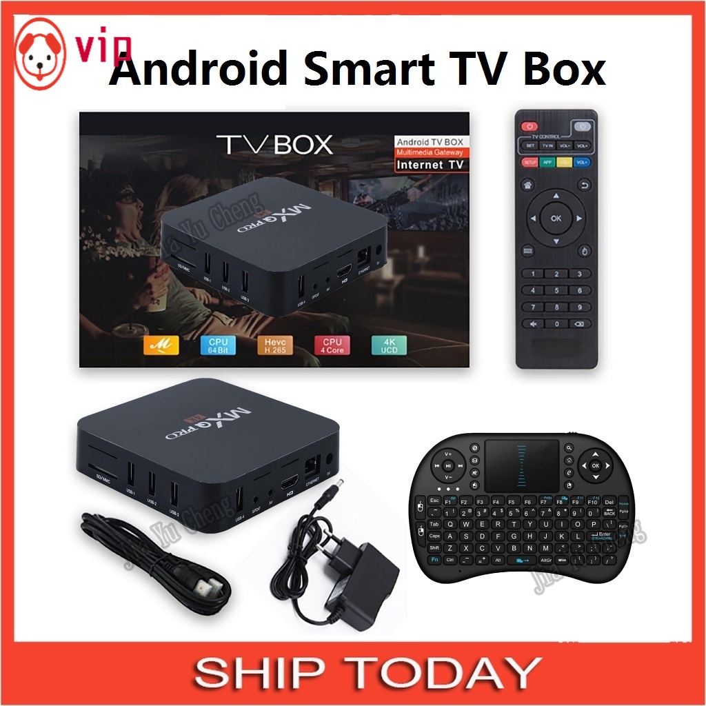 Tv Box 8gb + 128gb Android MXQ Pro Smart 4k Ultra Hd VAHW | Shopee Chile