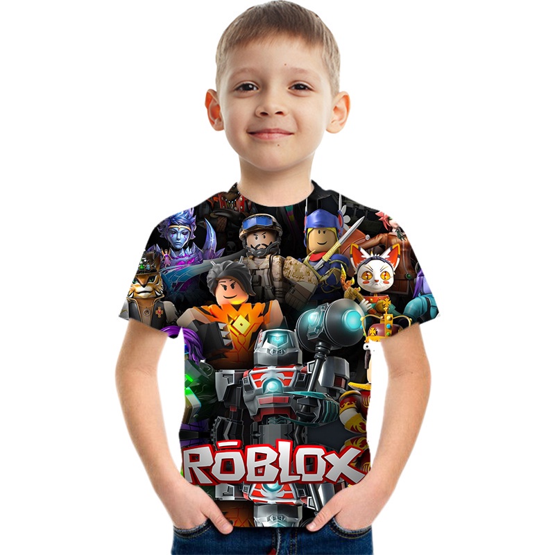 Roblox Polera Infantil Regalo De Cumpleaños Para Niños Anime Fiesta De ...