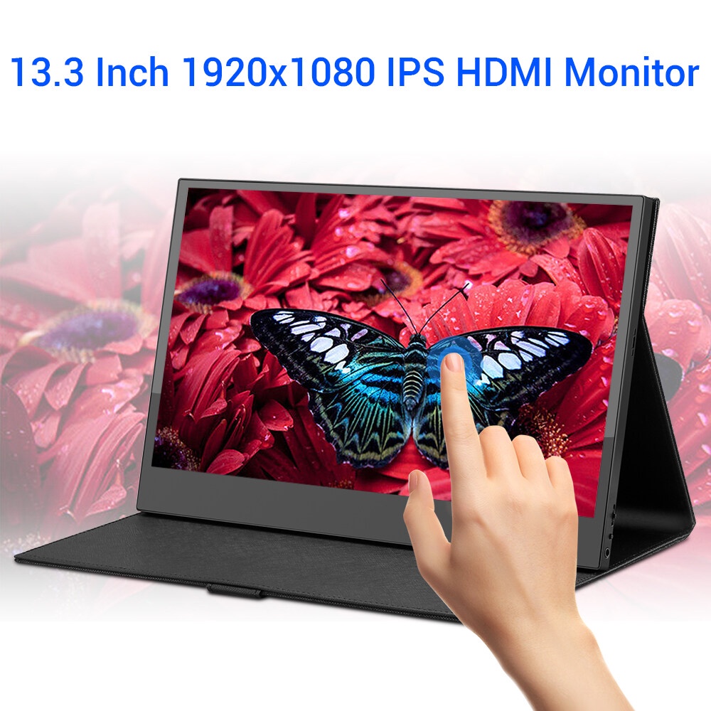 Eyoyo Monitor Táctil Portátil De 13,3 " Pulgadas , HDMI De 1920x1080 ...