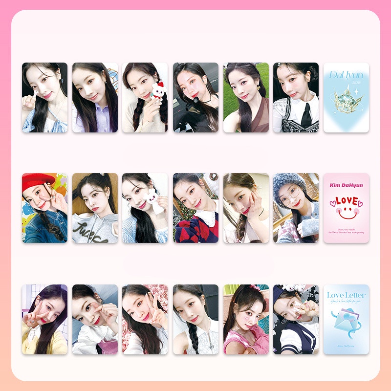 6pcs/set TWICE Photocards Momo Sana Mina Jihyo Dahyun Tzuyu Nayeon Jeongyeon Chaeyoung Lomo Card ...