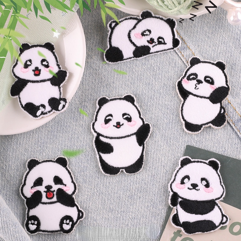 Pro Patch Store Serie Panda De Animales De Dibujos Animados DIY Sticker ...