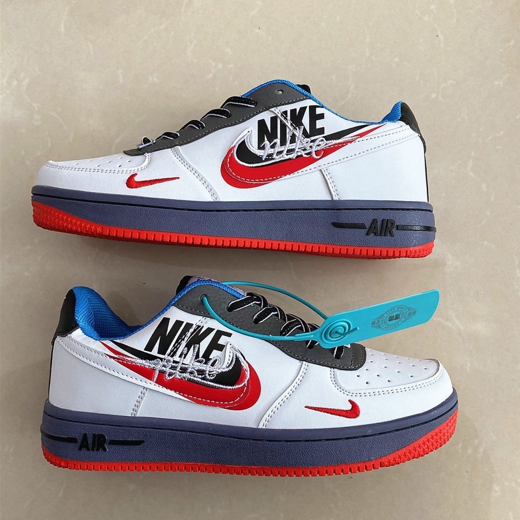 Aj1 nuevo estilo AF1 Air Force One zapatillas bajas para hombres aj1 Los Angeles Graffiti Retro ...