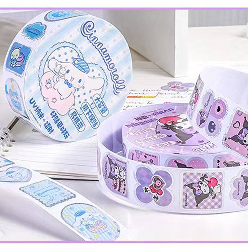 100 Unids/Set Stickers Sanrio Suministros Escolares Creativos ...