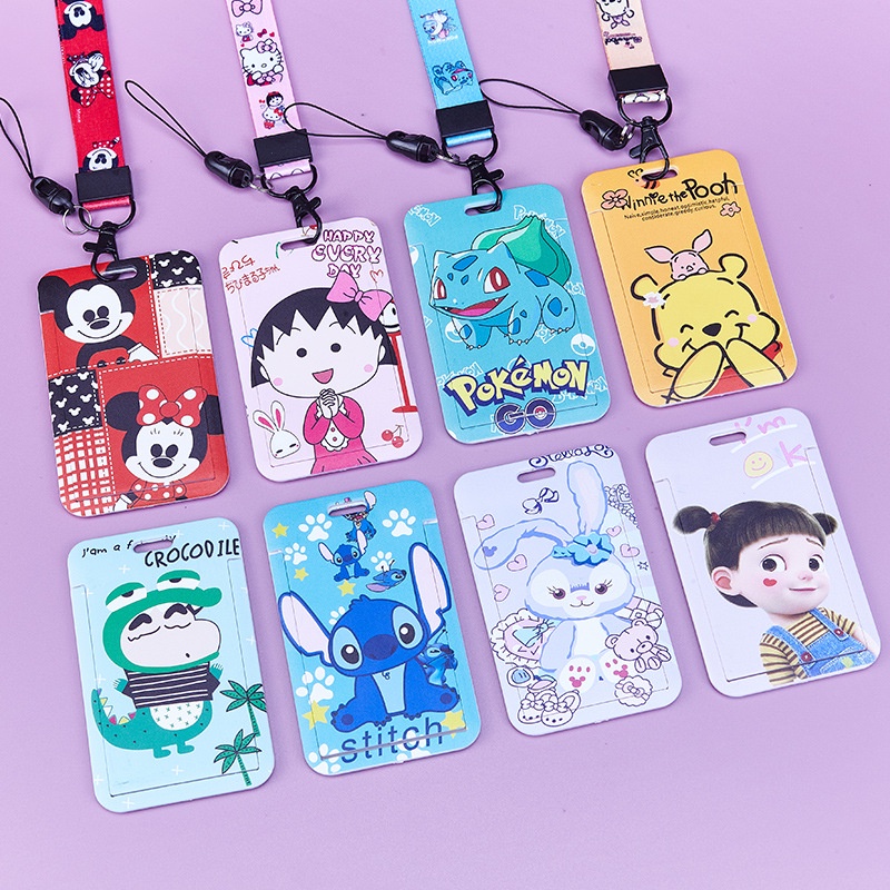 Disney Mickey Stitch Estudiante Tarjeta De Trabajo Colgando Cuerda De ...