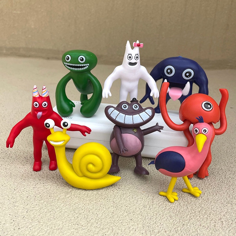 12pcs Banban Rainbow Friend Figure Set Garden Of 3 Figura De Acción ...