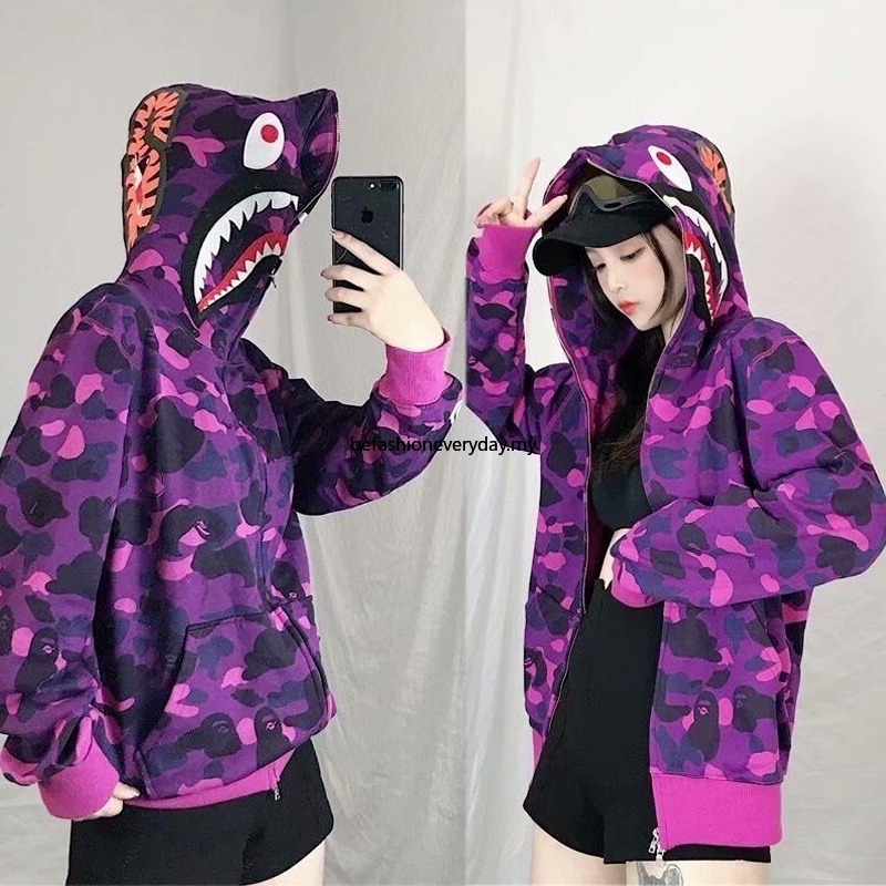 Sudadera Con Capucha Suelta Doble Línea ESSENTIALS Cabeza De Mono bape ...