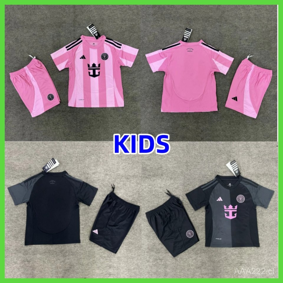 2025-26 Kit De Polera De Fútbol Del Inter Miami Para Niños | Shopee Chile