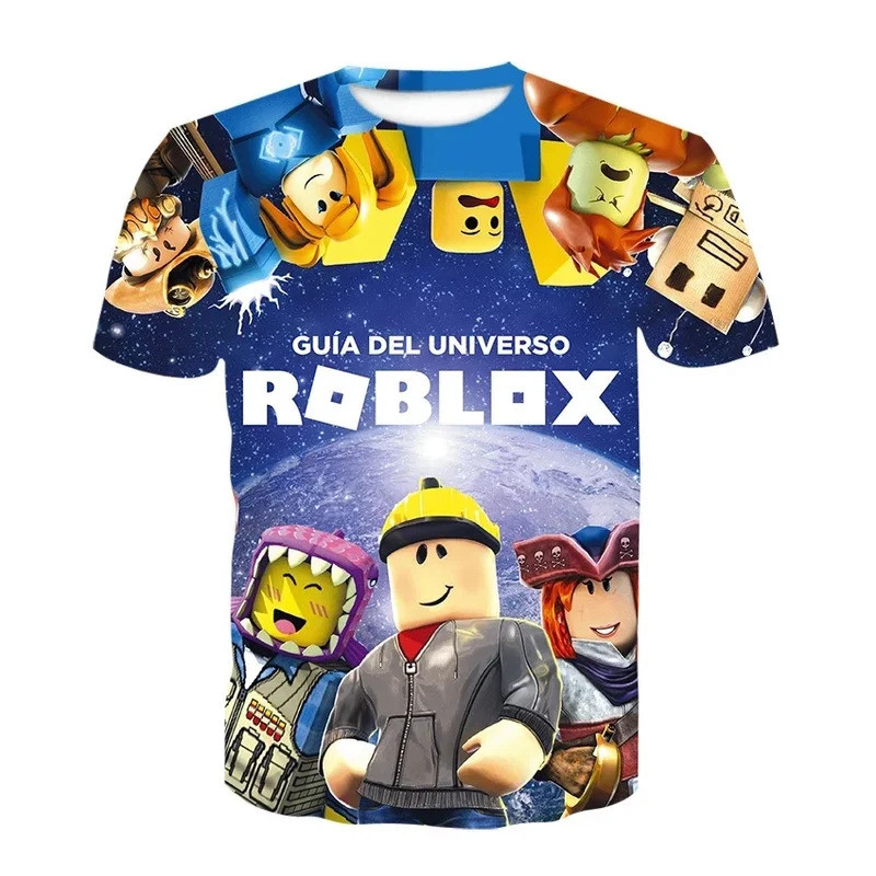 Roblox niño camiseta niños juego deportivo camiseta Niño de dibujos ...