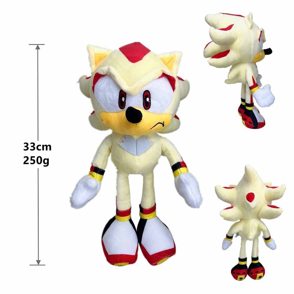 Sonic the Hedgehog Super Shadow Plushie Stuffed video games Plush Toy ...
