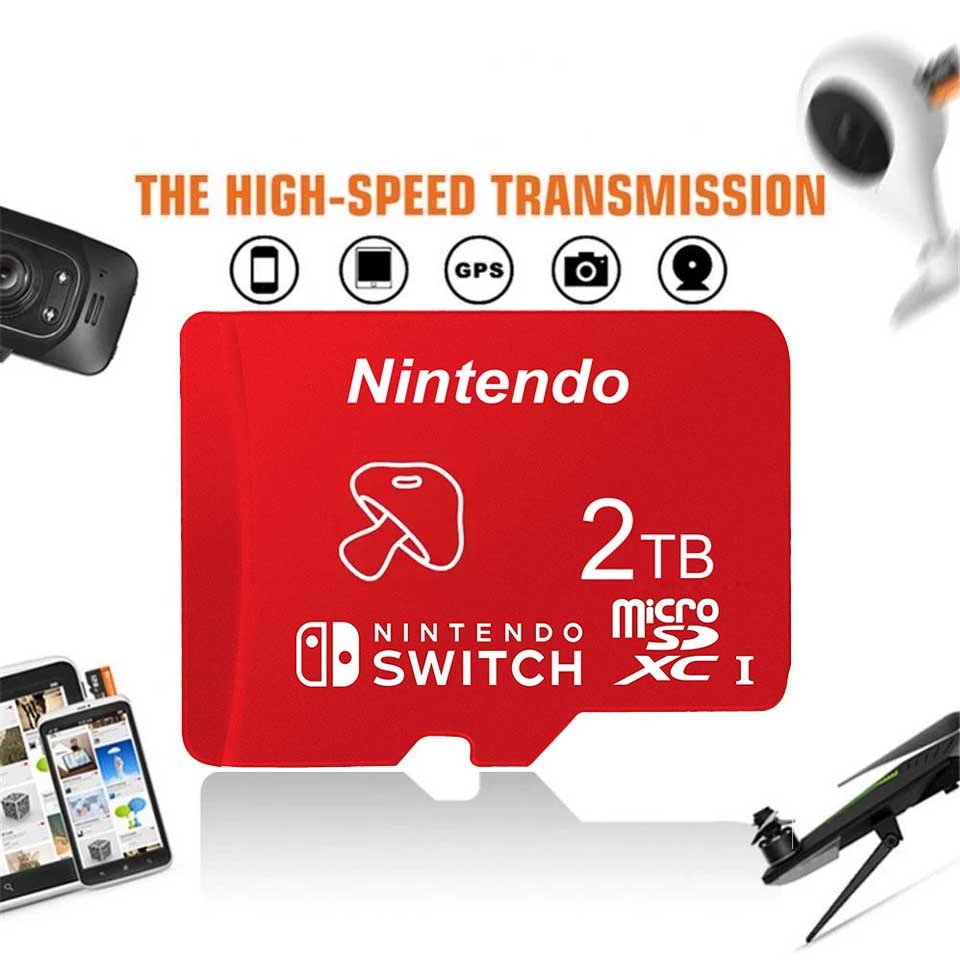 Nintendo Switch Tarjeta De Memoria micro 2TB 1TB 512GB 400GB 256GB ...