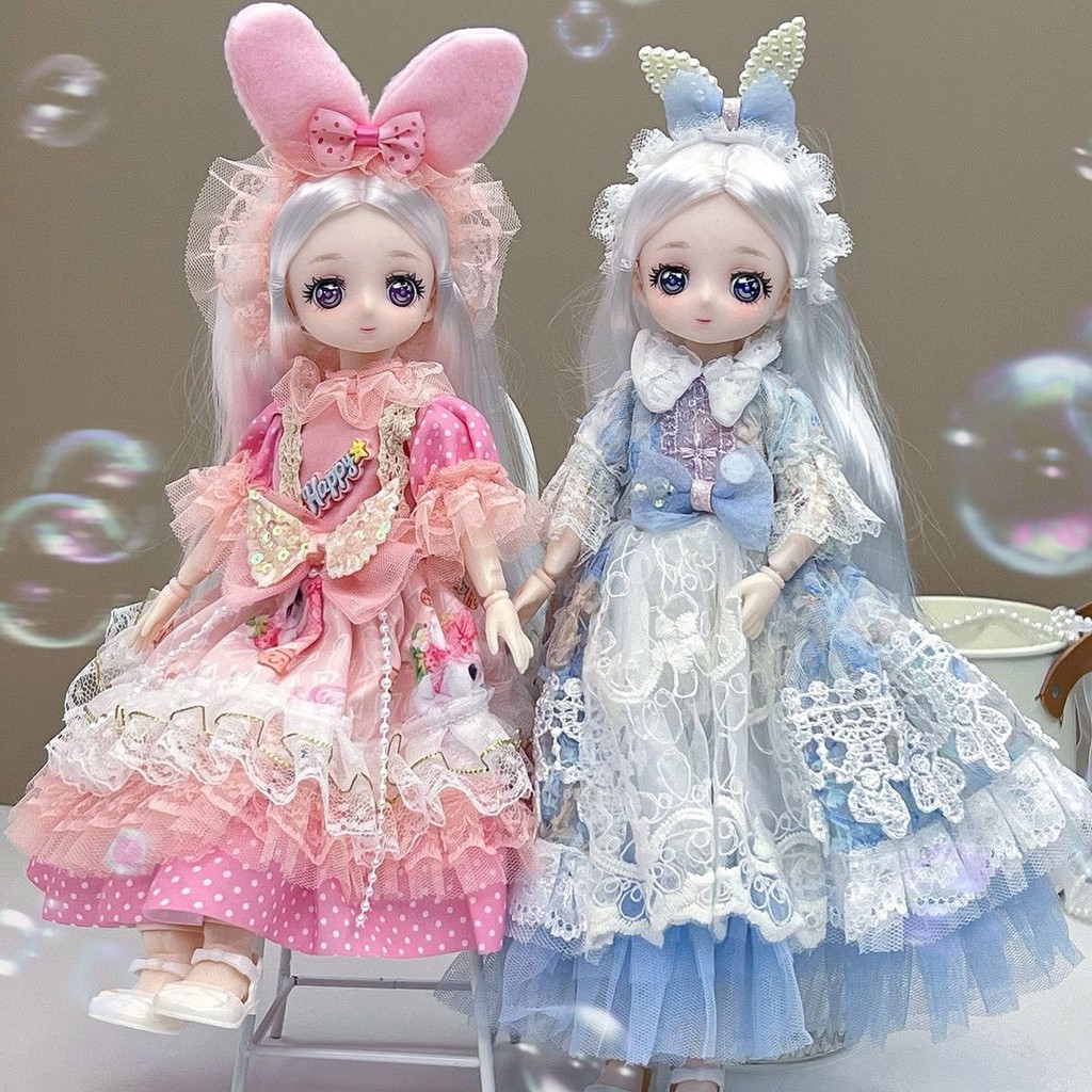 6 Minutos 30 cm Muñeca 2d Chica Cómica Bjd Niños 6 Puntos 30 cm Muñeca ...