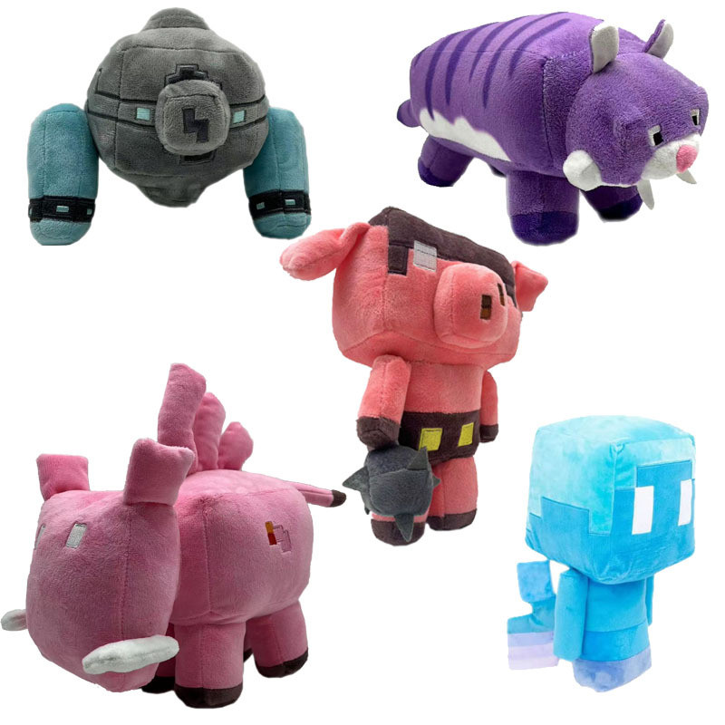 Colección de juguetes de peluche Minecraft Creeper y amigos ...