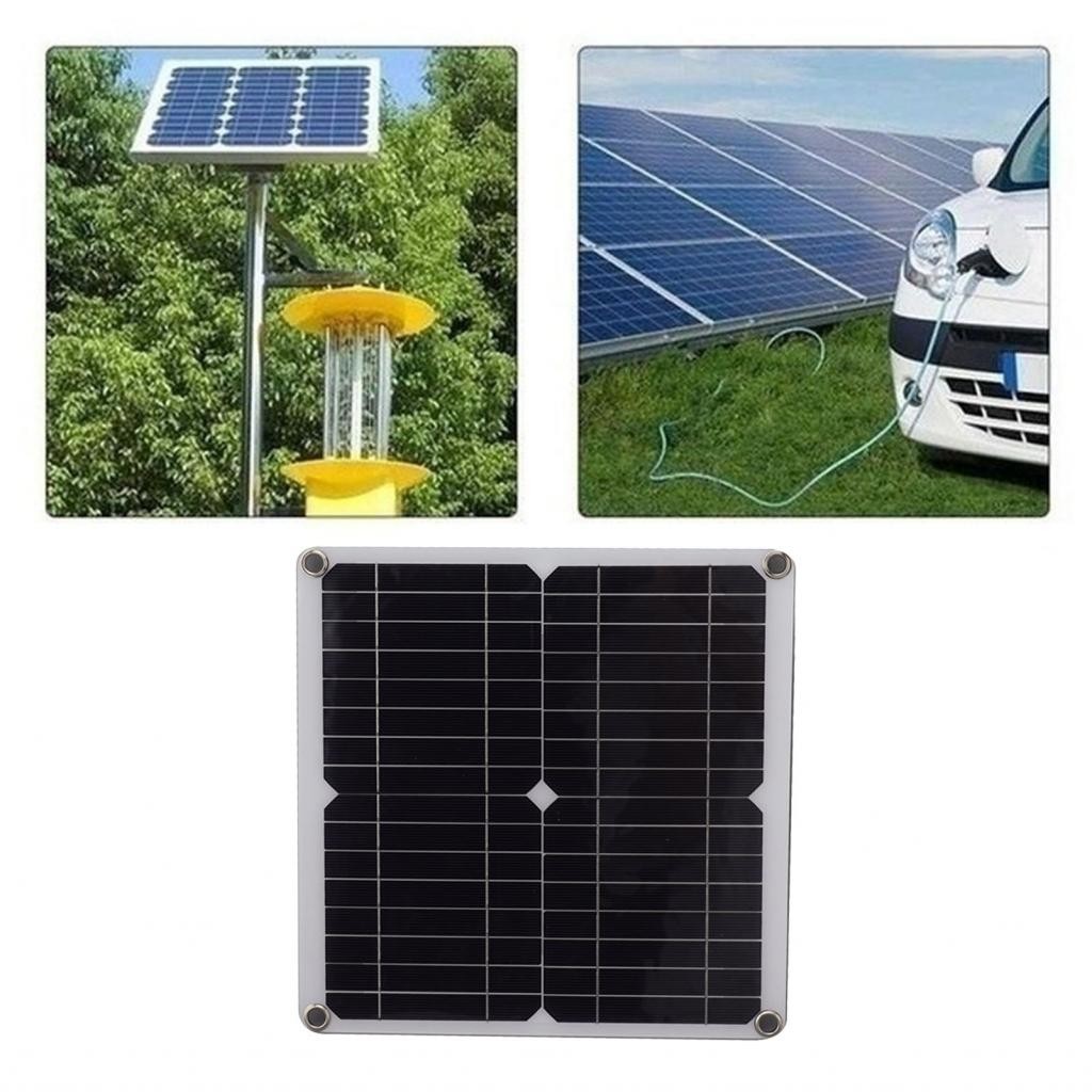 Solar Power Supply Panel High Conversion Lightweight 12W Mono Panels ...