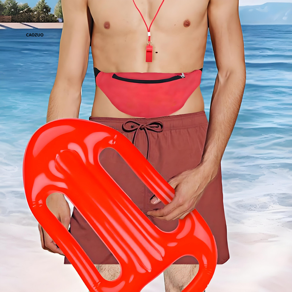 Mini Inflatable Floating Plate Travel-friendly Pool Float 3-handle ...