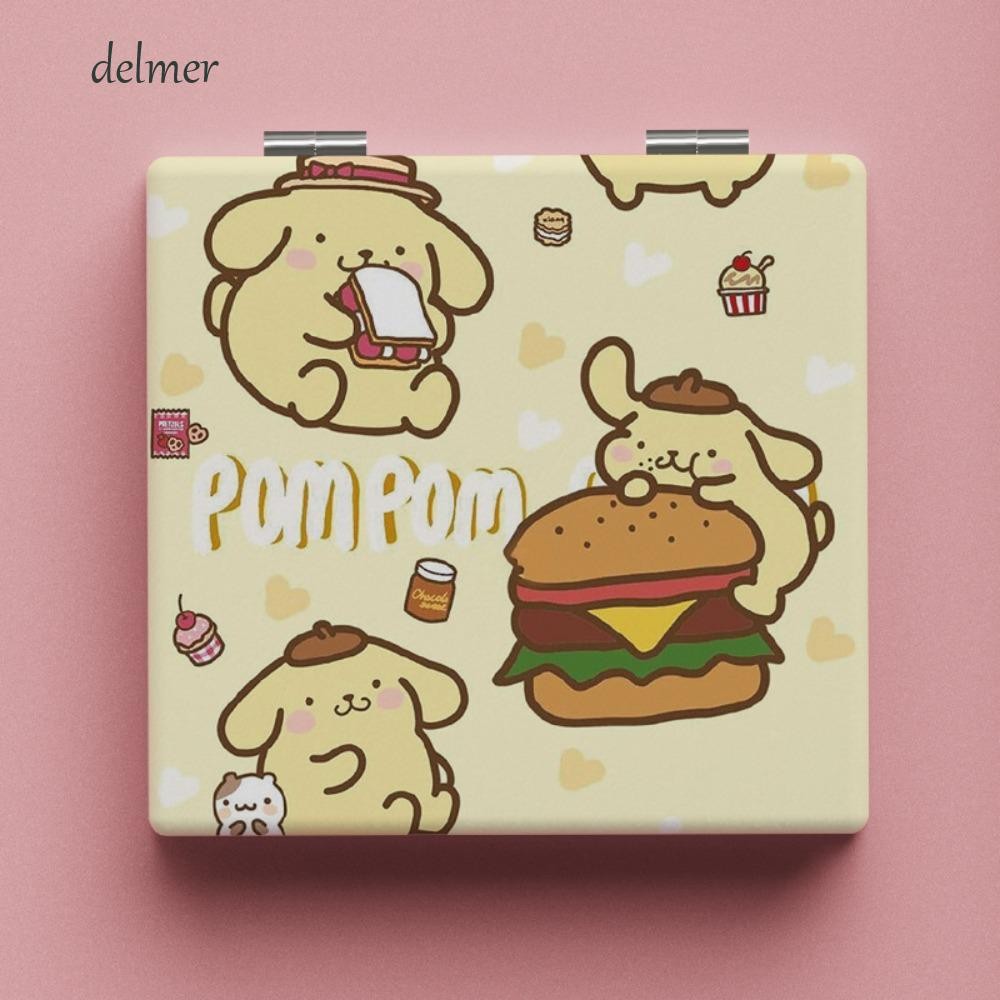 DELMER Crayon Shin-Chan Pequeño Espejo , Plegable Pudín Perro Anime ...