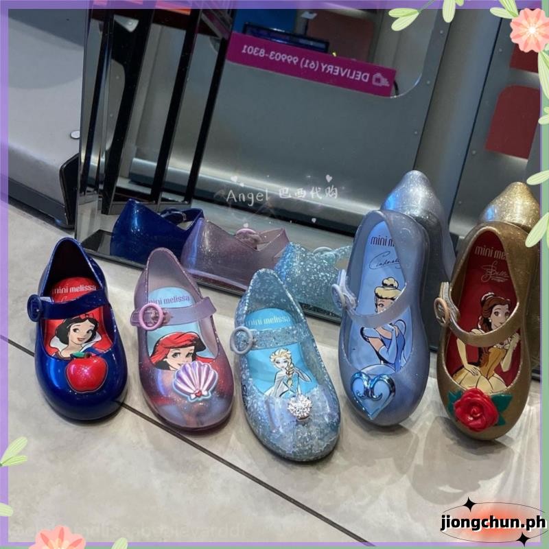 2025 Melissa Zapatos De Los Niños Disney Princesa Niñas Jalea Congelada ...