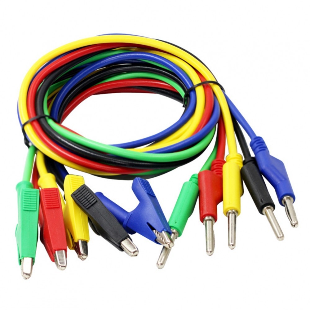 1m Flick rod Tipo Banana A Para Pinza De Cocodrilo Cables De Prueba ...